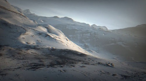 Stunning procedurally generated landscape under 4KB